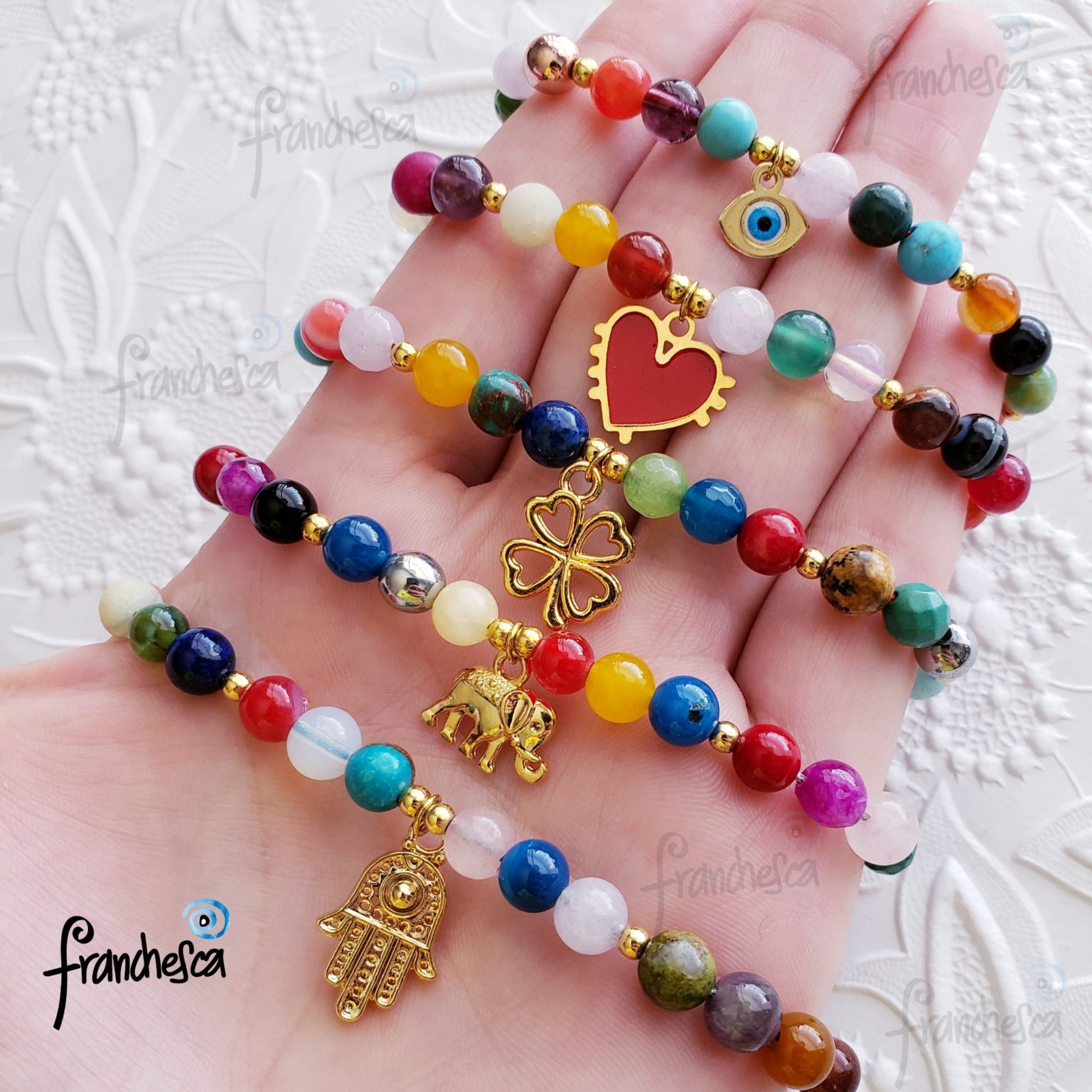 “NATURAL” Bracelets collection – Franchesca – Handmade jewels